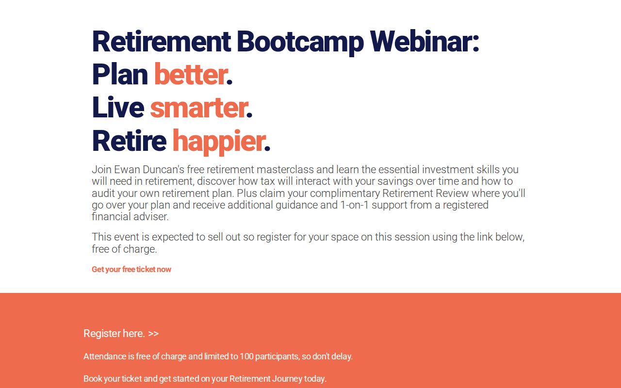 Retirement Bootcamp